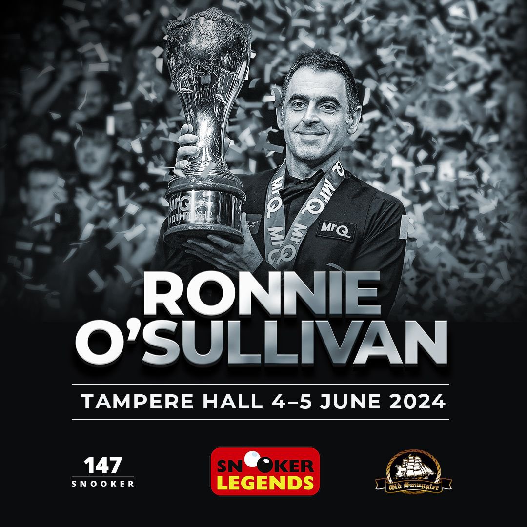 Ronnie O'Sullivan lausui vain muutaman sanat – fanit Suomessa sekosivat ...