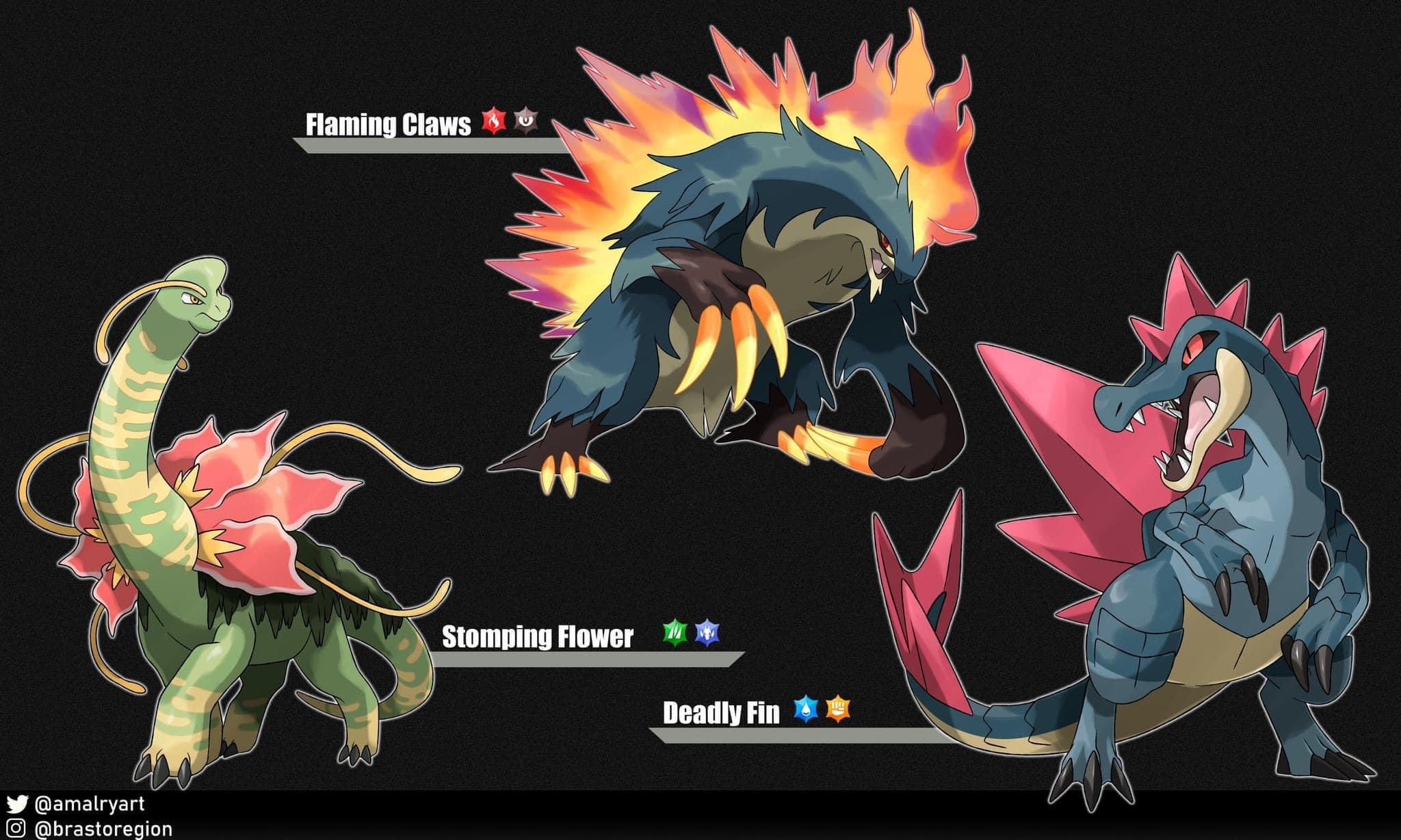 Pokemon Mega Johto Starters A Mega Improvement The Johto Starters