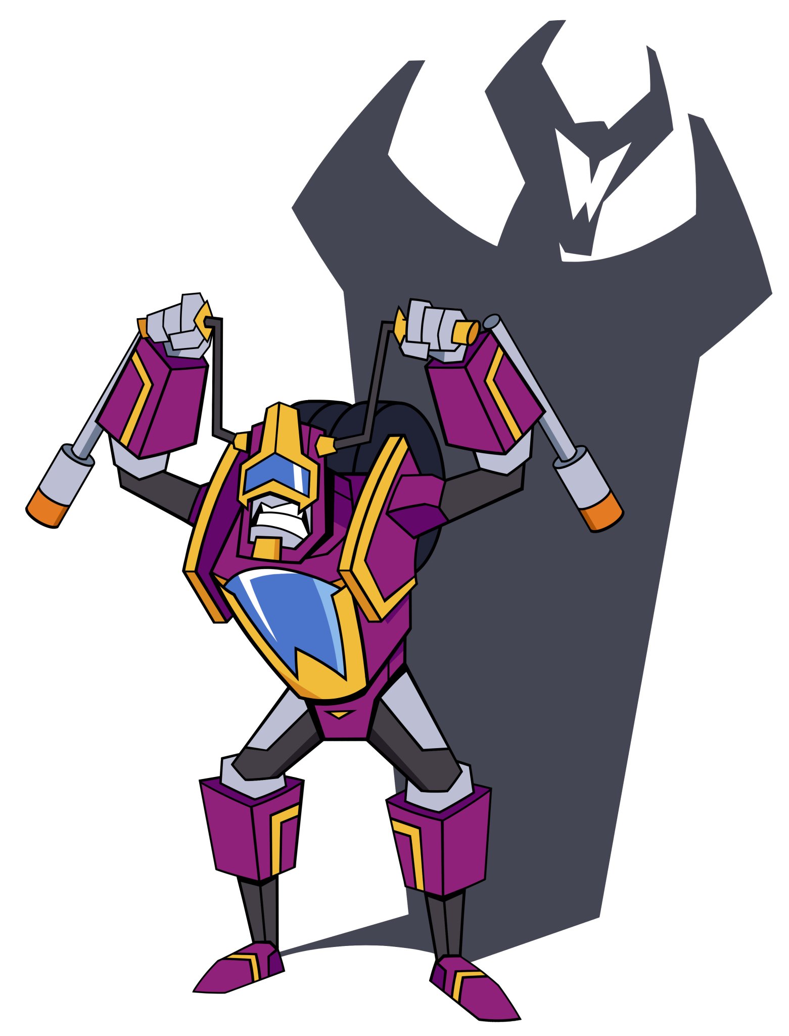 Sideways Transformers Animated