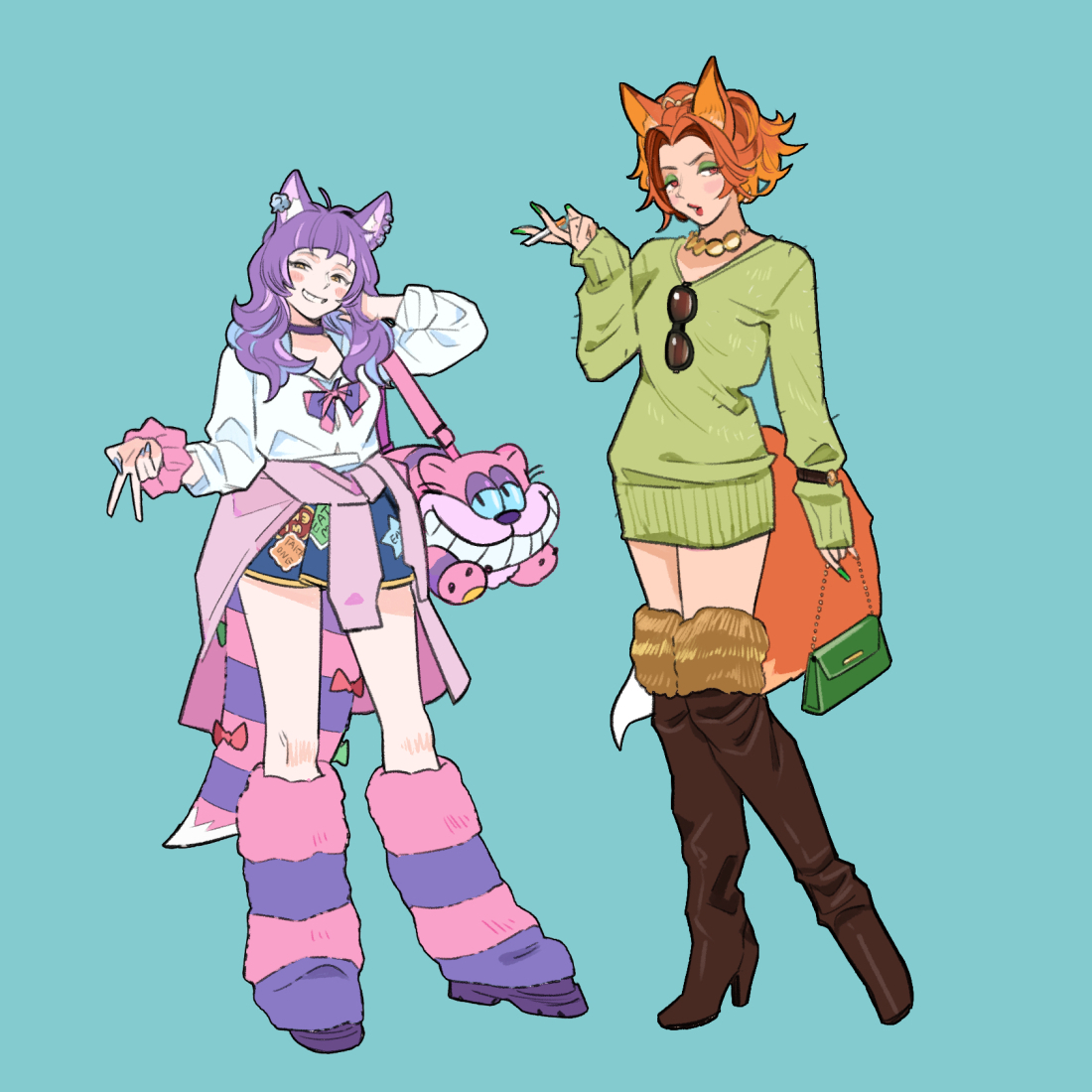 女体化 rule63 furry gyarus」|jw/tribのイラスト