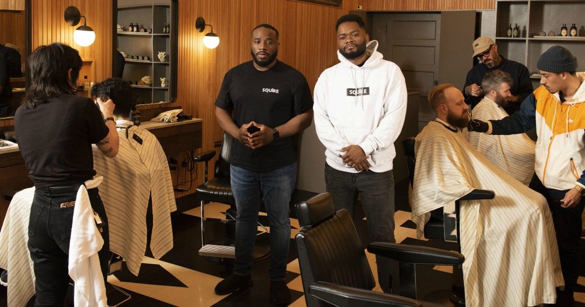 Two best friends took over a failing barbershop to escape the rat race ...
