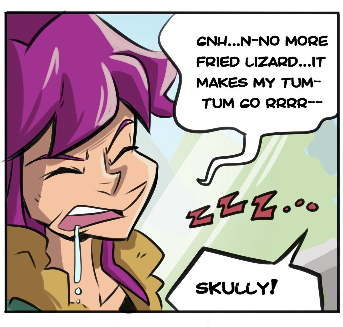 「Today'a favourite shots - finally got the hang of Skully's b」Drawberryの漫画