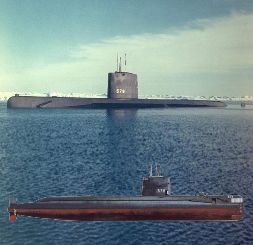 Nuclear Submarine Uss Skate