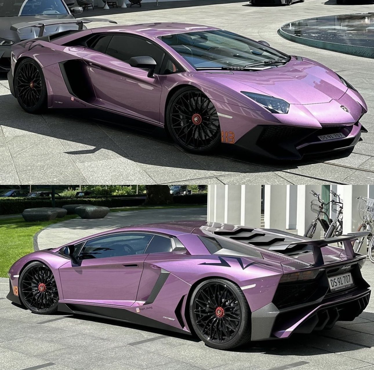 Lamborghini Aventador Viola Lamborghini Aventador SVJ Finished In