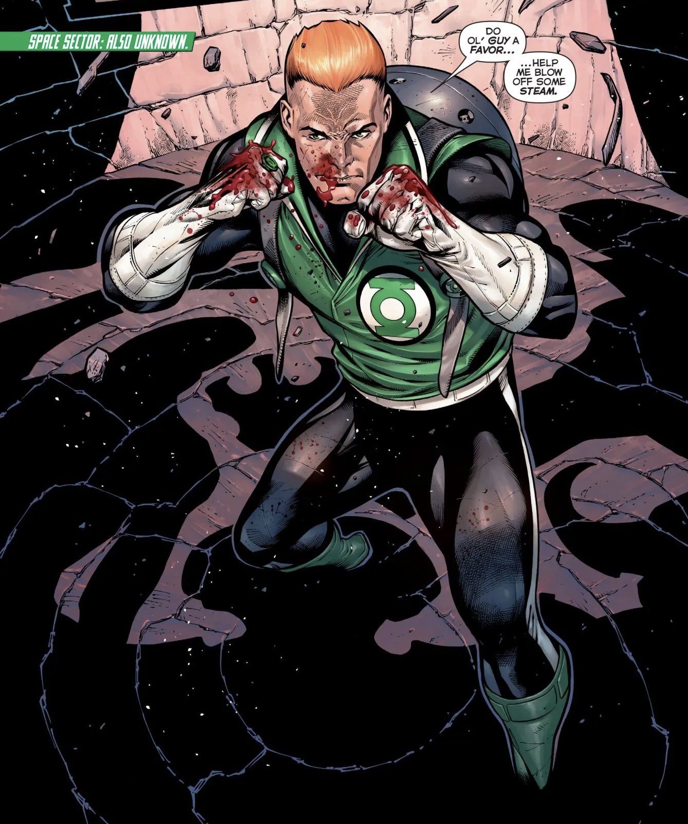 Guy Gardner Astronaut