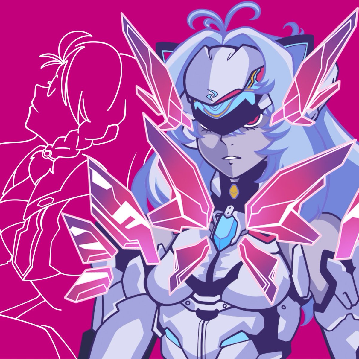 コスモス 「Thank you for the tag Liz! feel free」|Phoebeのイラスト