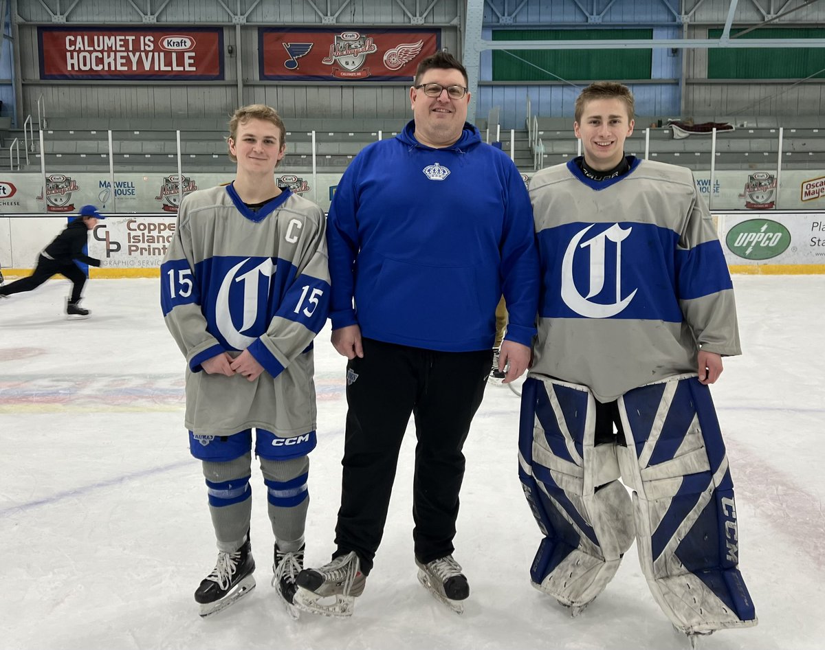 Calumet Copper Kings Logo Veterans Day