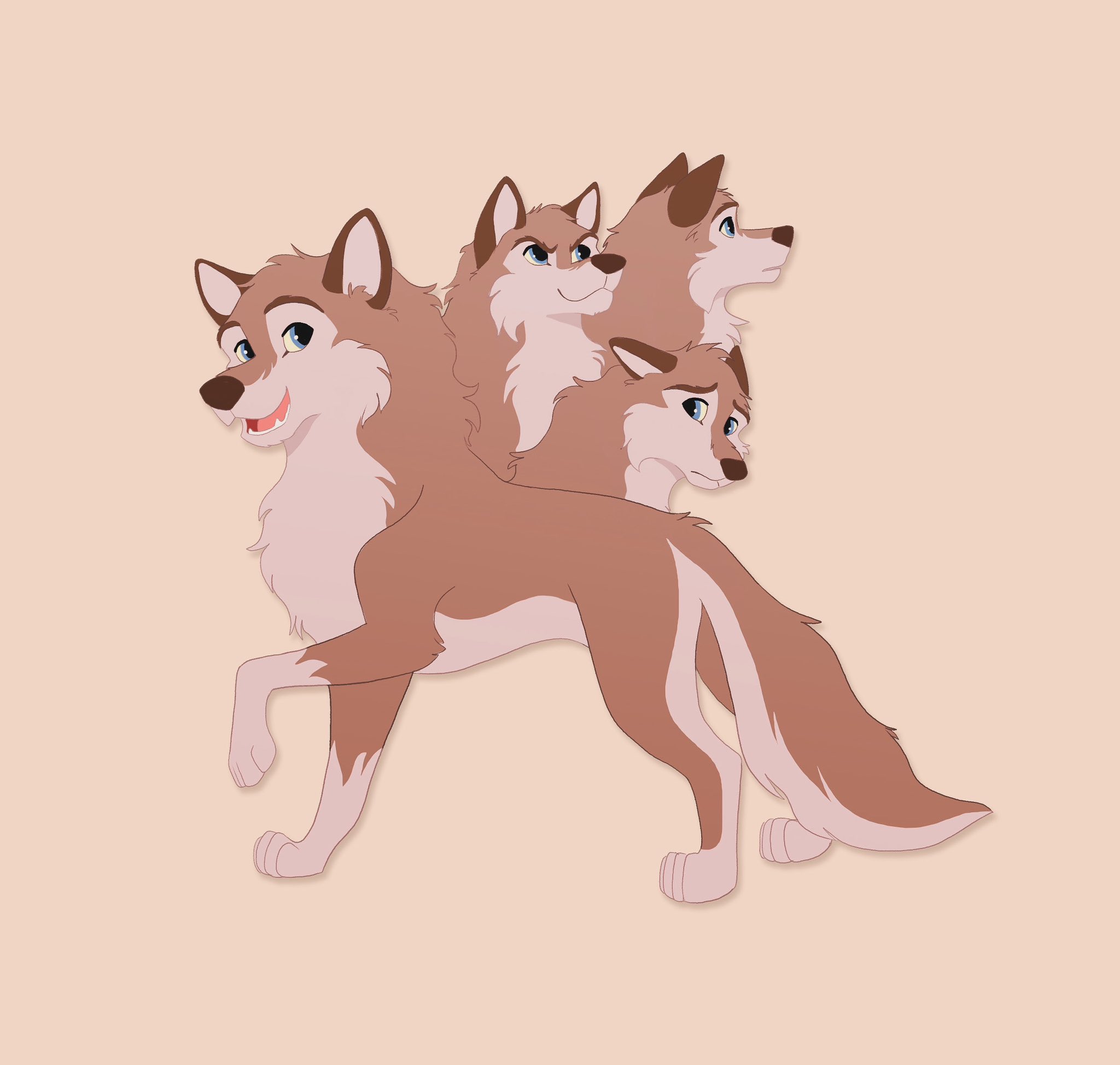 Aleu And Her Pups