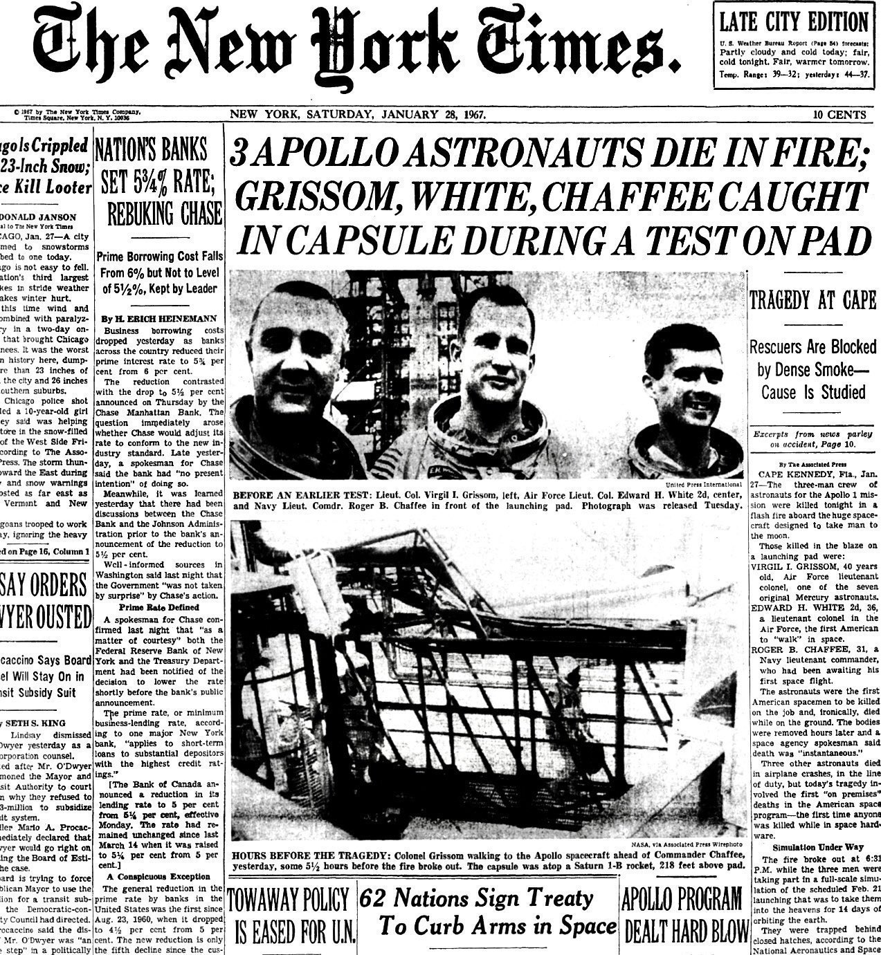 Apollo 1 Apollo 1 Tragedy: The Fatal Fire And Its Aftermath