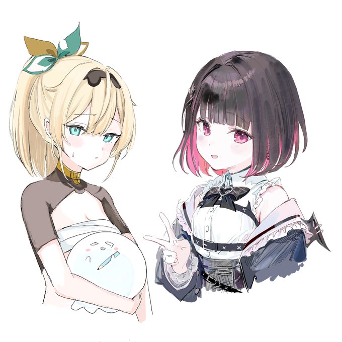 「kazama iroha (1st costume) chest sarashi」Fan Art(Popular)｜2pages