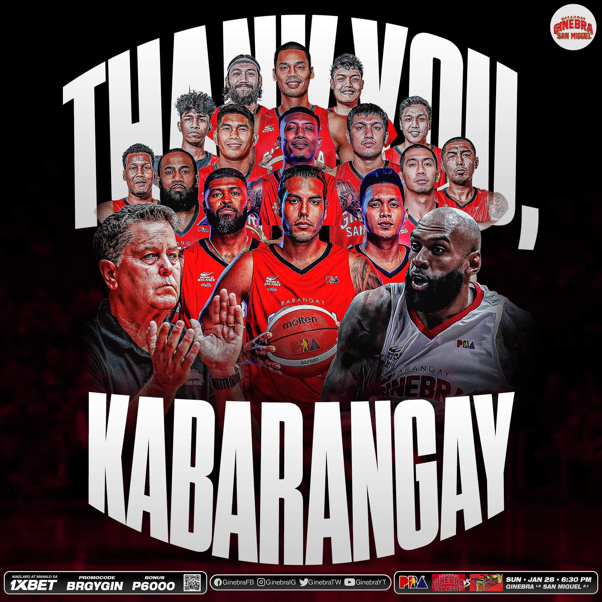 Ginebra Team Logo PBA Preview: NLEX Road Warriors Vs. Barangay Ginebra