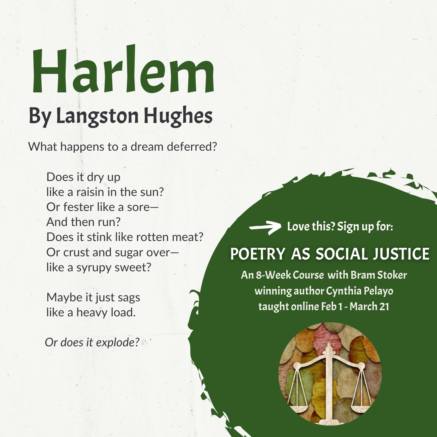 Langston Hughes Poems Dream Deferred