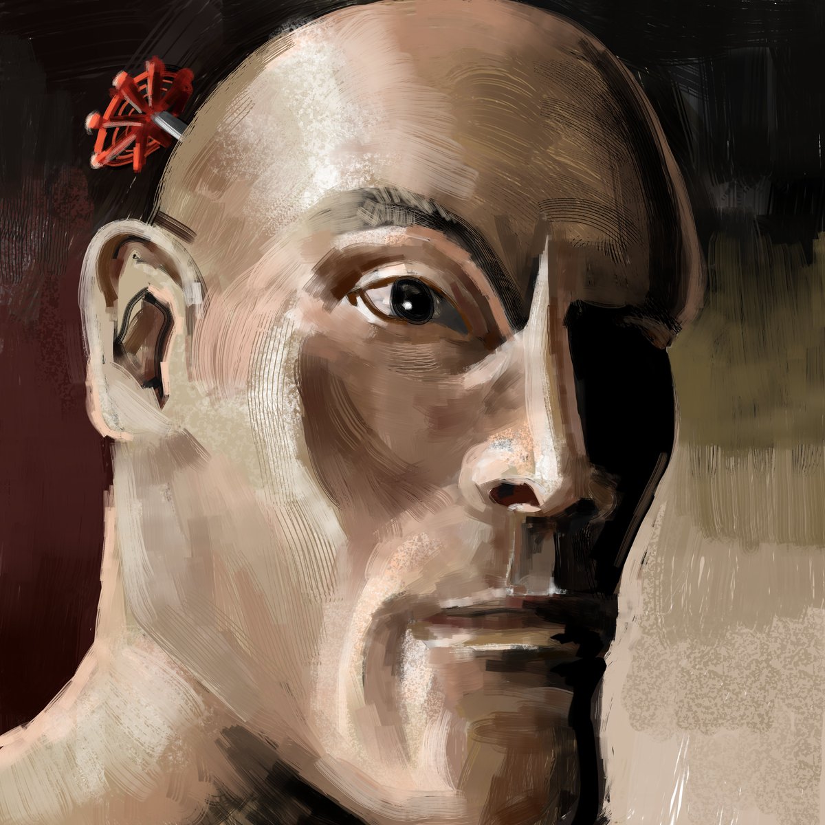 「valve guy finally turns around 」|axelのイラスト