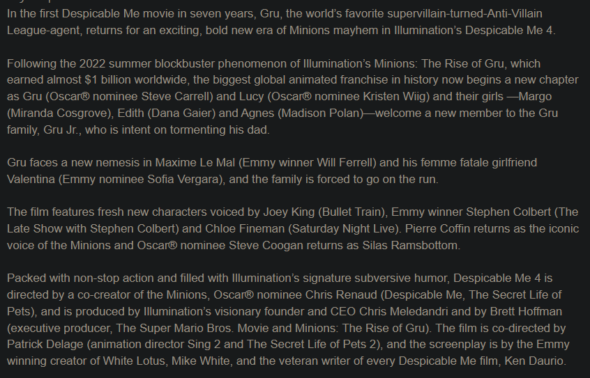 Despicable Me 4 (2024) - Blu-ray Forum