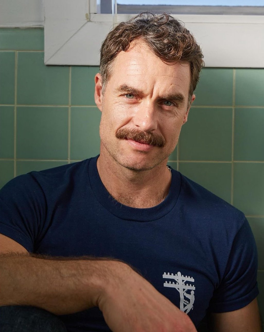 Murray Bartlett Mustache