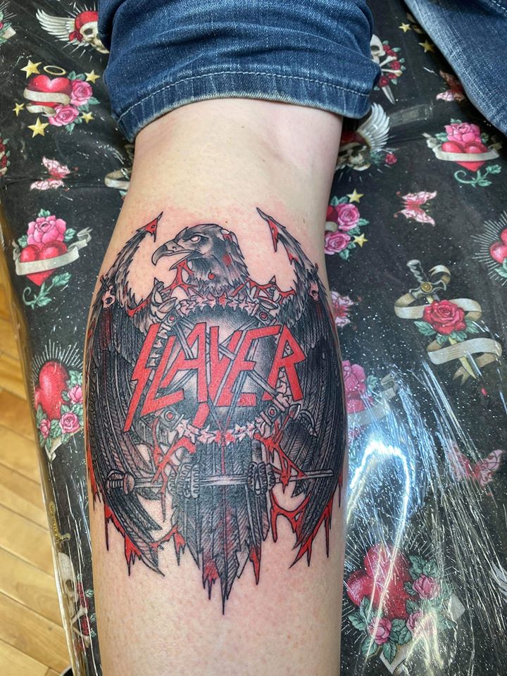 Slayer Eagle Tattoo