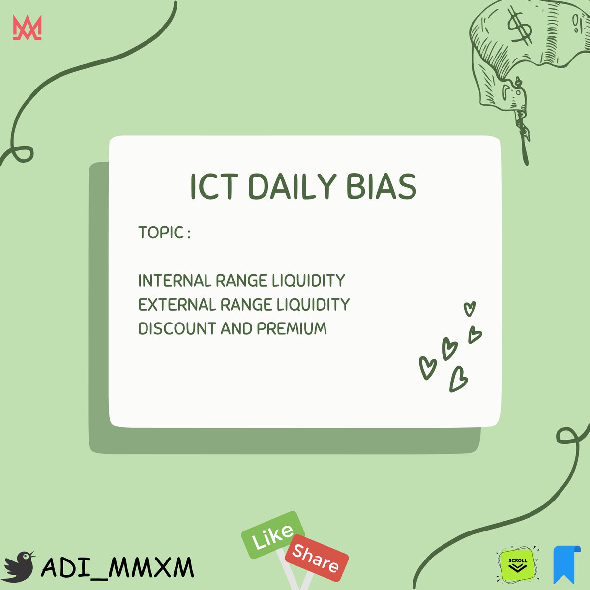 ICT DAILY BIAS Make it Simple - Thread from Mr Adi @Adi_MMXM - Rattibha