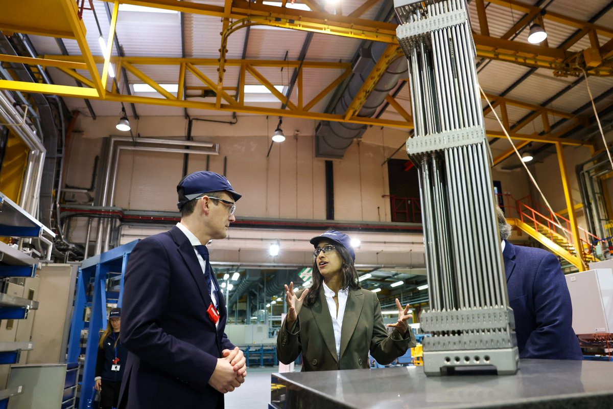 Thank you to @energygovuk Secretary of State @ClaireCoutinho for ...