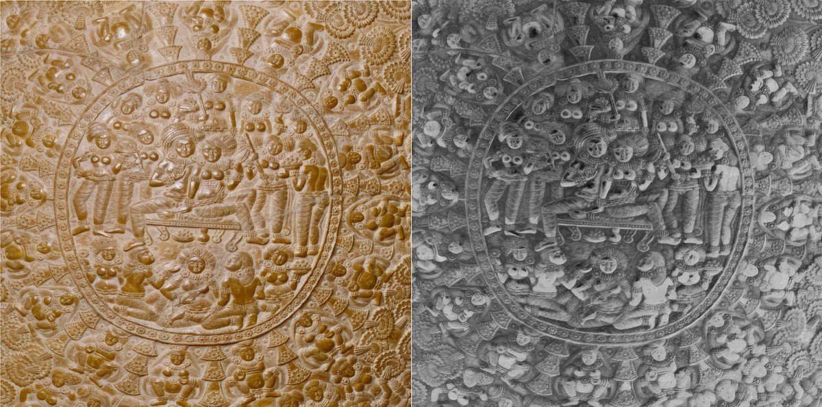 Witness a love-turned-Hindu marriage, intricately carved on a turtle ...