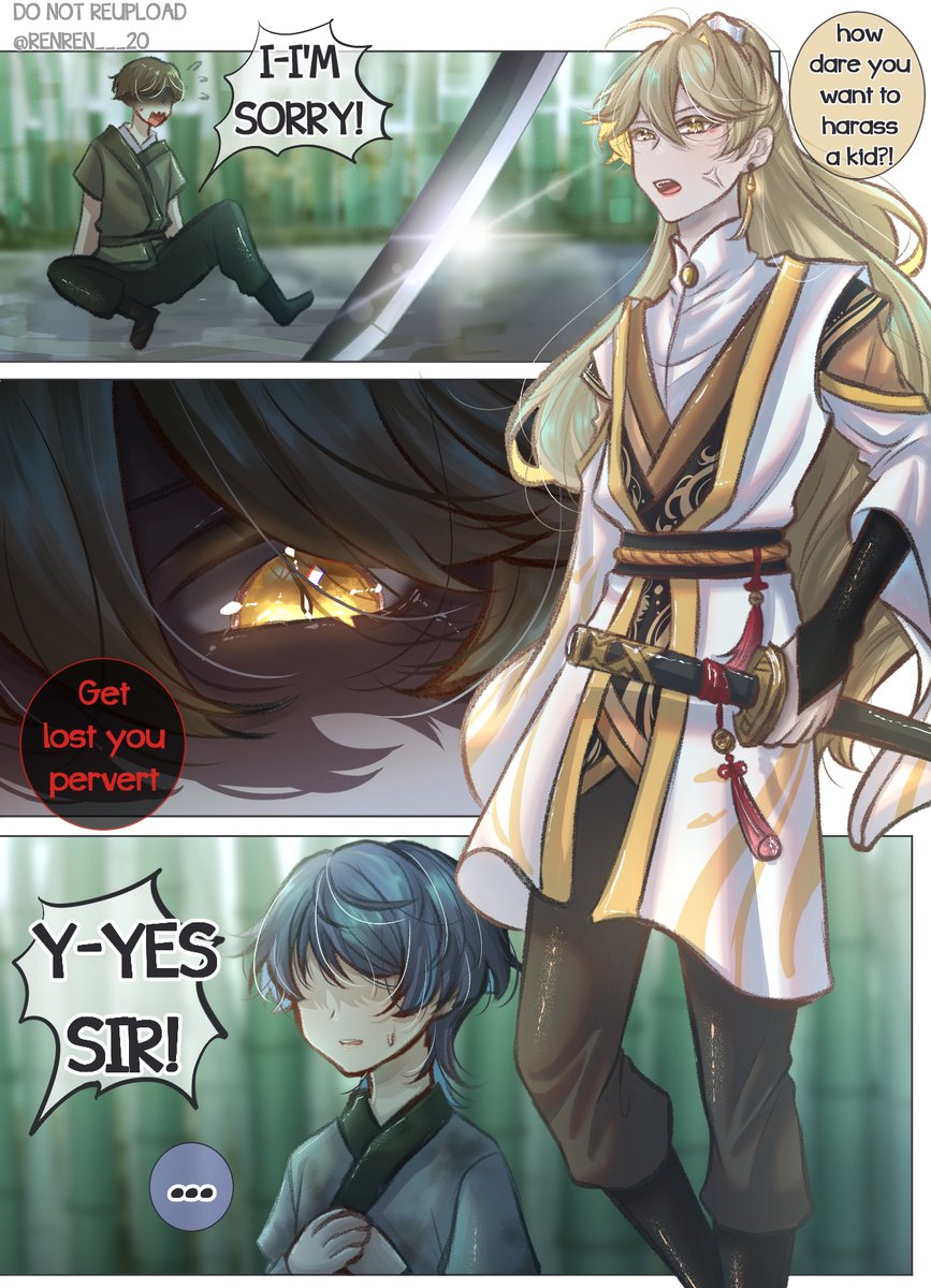 「Meeting Protagonist | Cultivation AU part 1 Wanderer x Aeth」れんれん🌤️の漫画