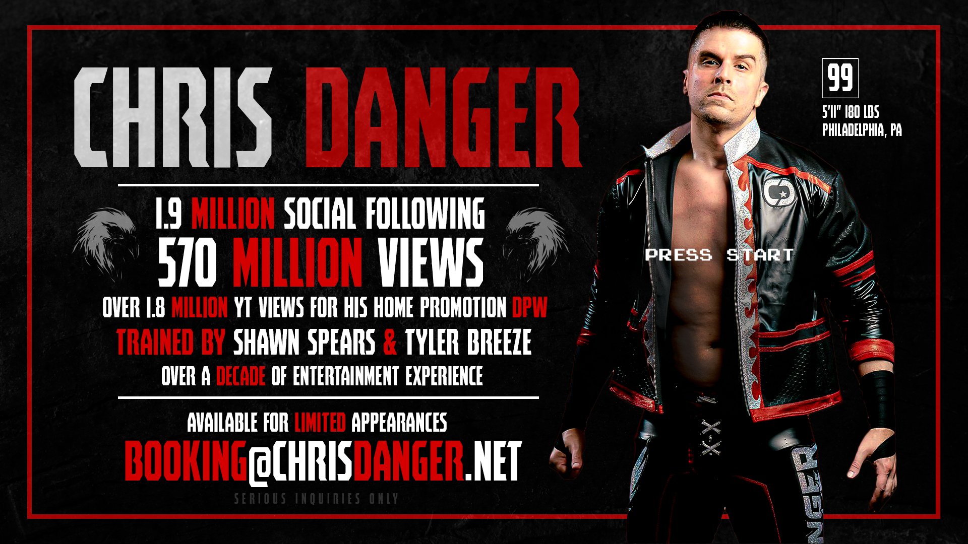 Danger Press Start