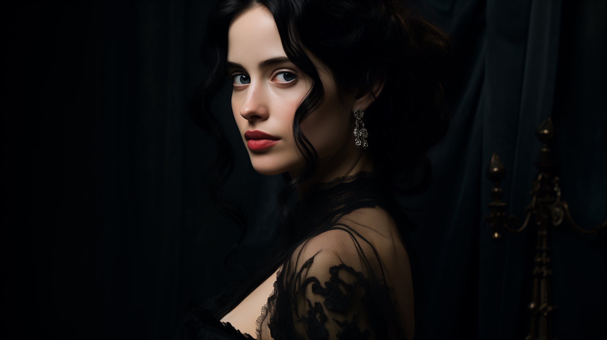 Eva Green Vanessa Ives Man Vanessa Ives From Penny Dreadful(Eva Green)