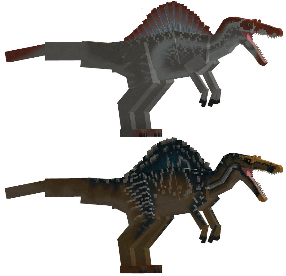 Minecraft Dinosaurs Spinosaurus