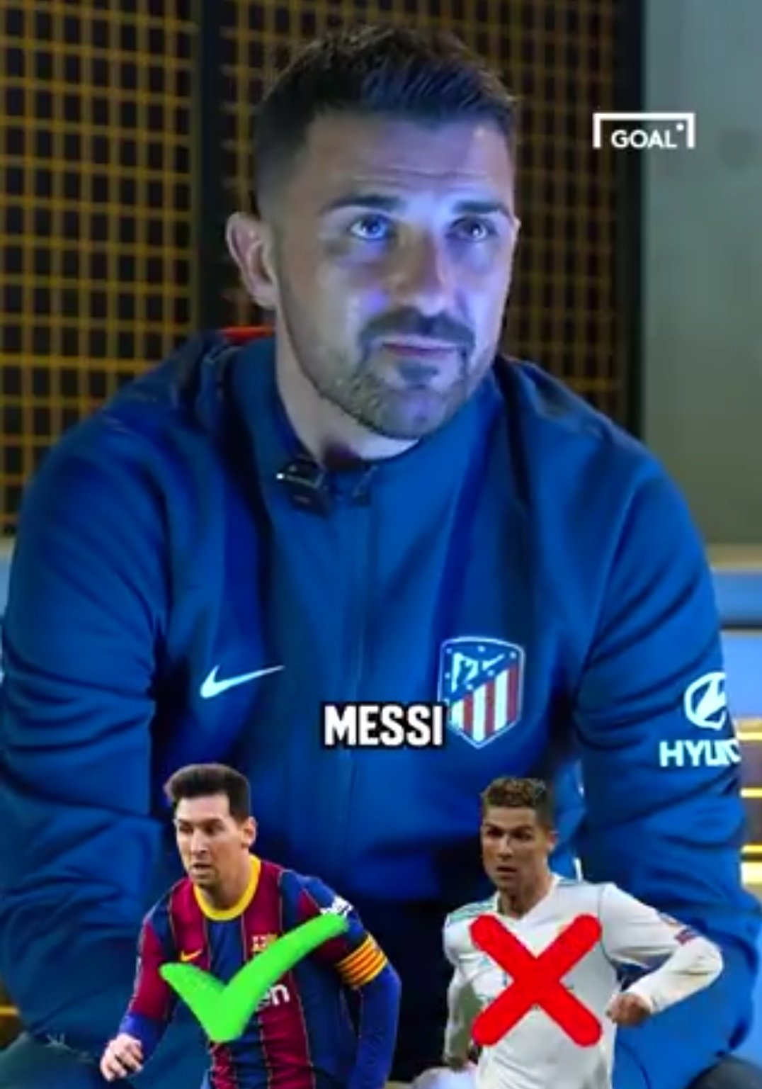David Villa And Messi 2024