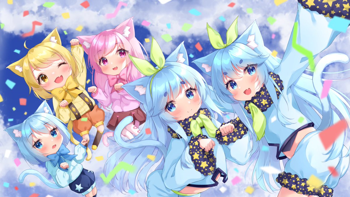 「ねこみみフェスティバル! #sdvx_art」|抹茶にあ🍵C103日曜 東H-15bのイラスト