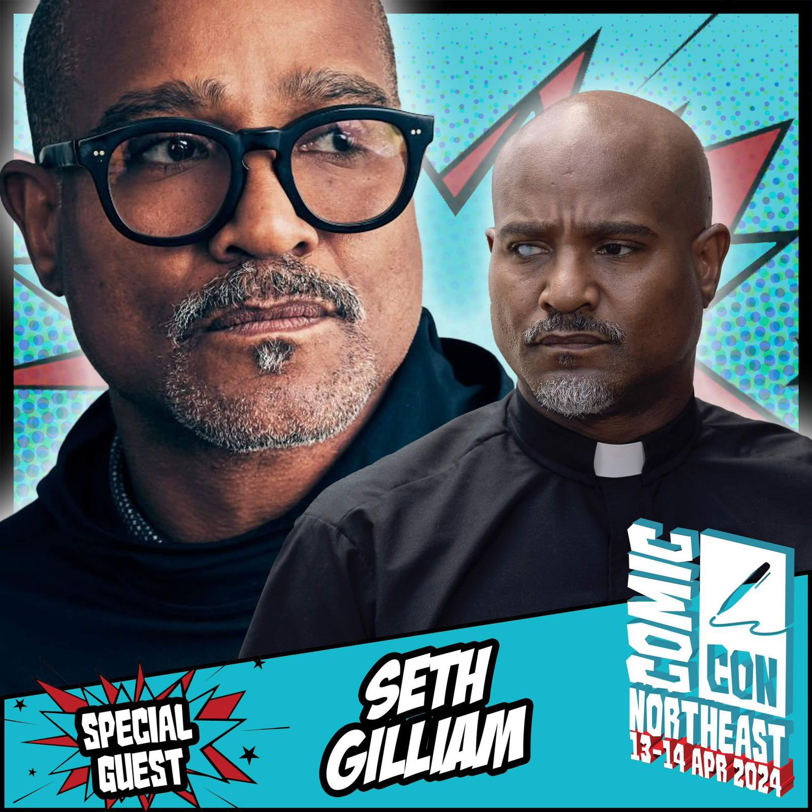 Seth Gilliam Teen Wolf Comic Con Holland Guest: Seth Gilliam