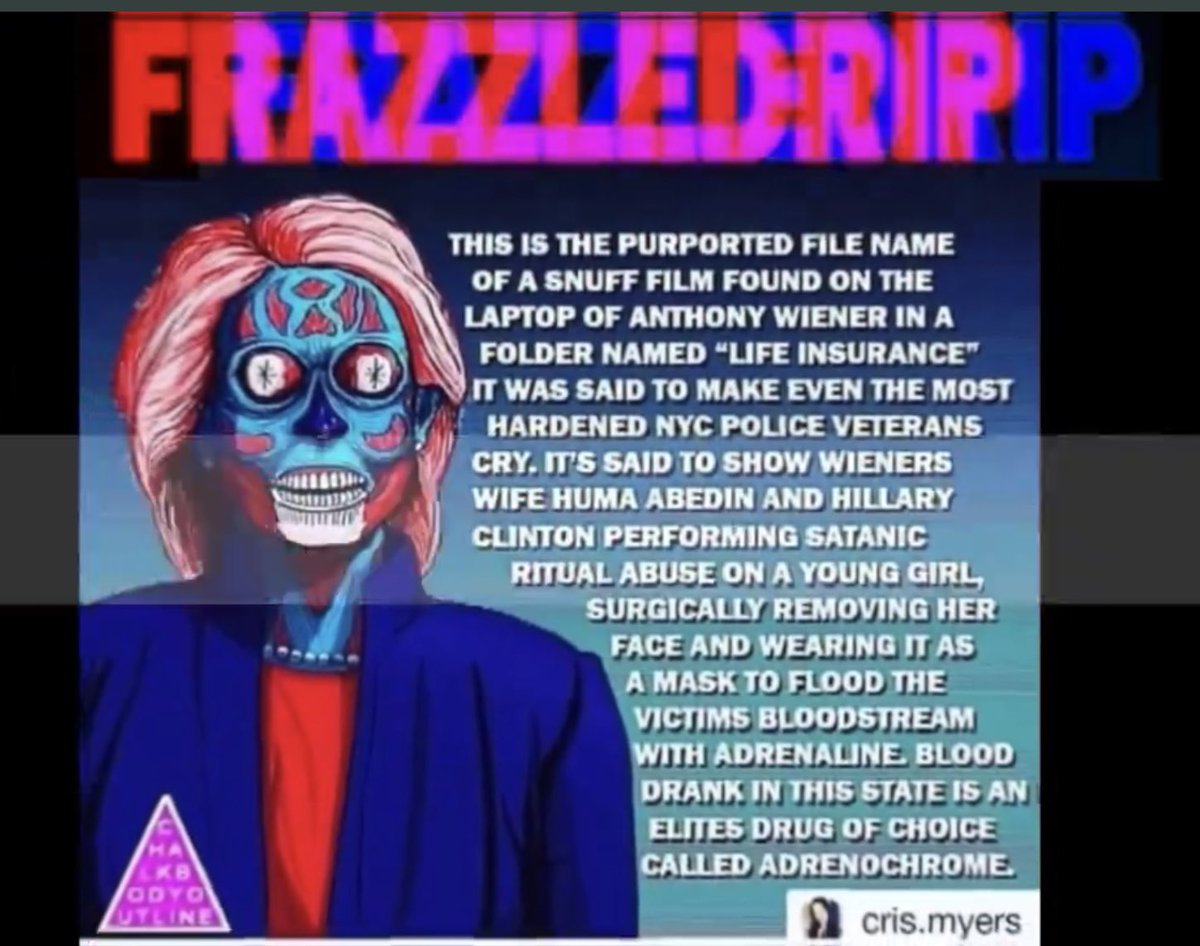 Parabellum2021 Oh Snap Did Hillarys Frazzledrip Finally Make It Out