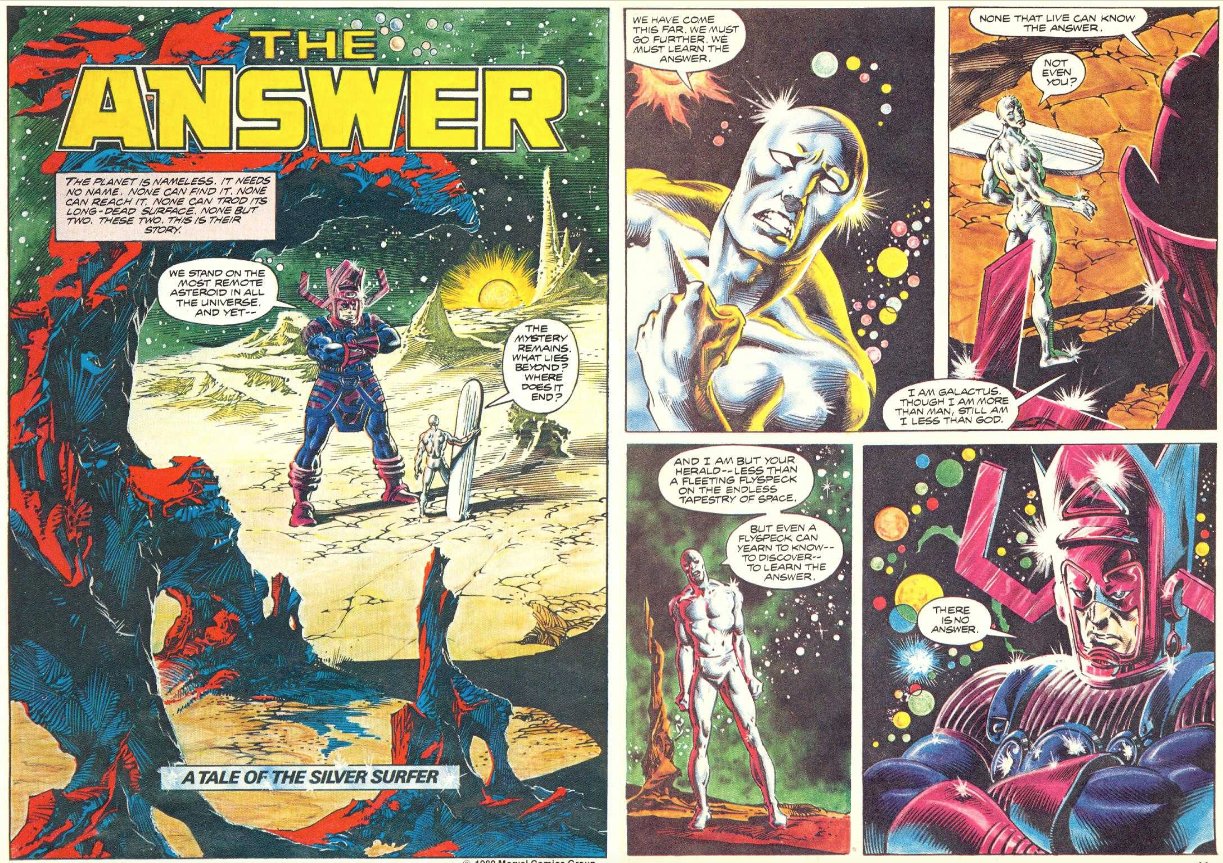 Galactus Silver Surfer The Story