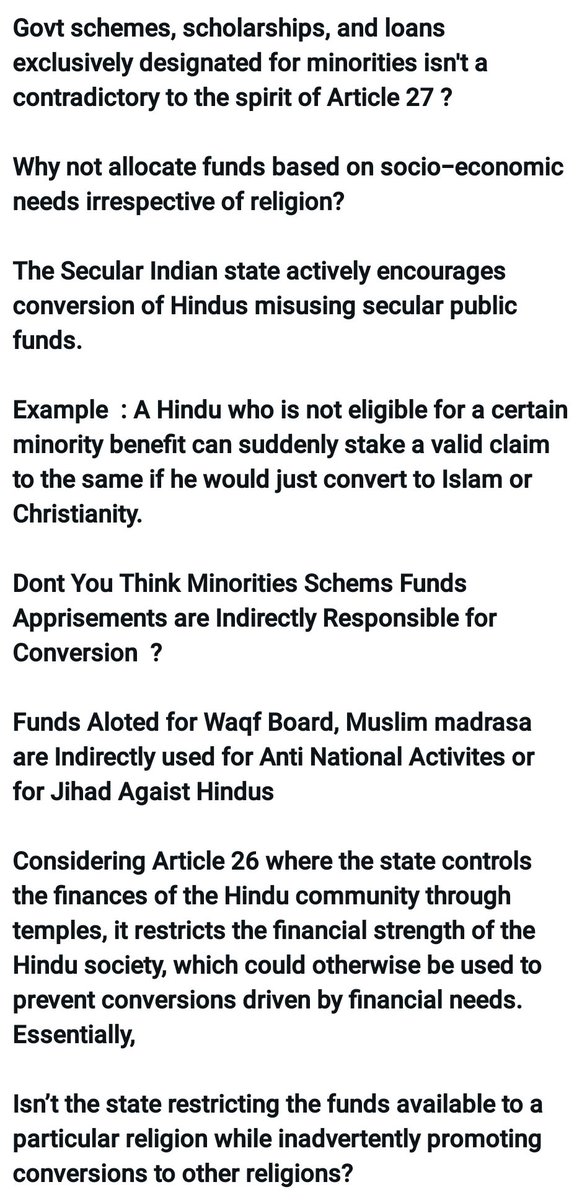 #Thread | 𝗖𝗼𝗻𝘀𝘁𝗶𝘁𝘂𝘁𝗶𝗼𝗻𝗮𝗹 𝗦𝘂𝗯𝗷𝘂𝗴𝗮𝘁𝗶𝗼𝗻 𝗢𝗳 𝗛𝗶𝗻𝗱𝘂𝗶𝘀𝗺: 𝗔 𝗛𝗶𝗻𝗱𝘂 𝗖𝗿𝘆 𝗙𝗼𝗿 𝗘𝗾𝘂𝗮𝗹 ...