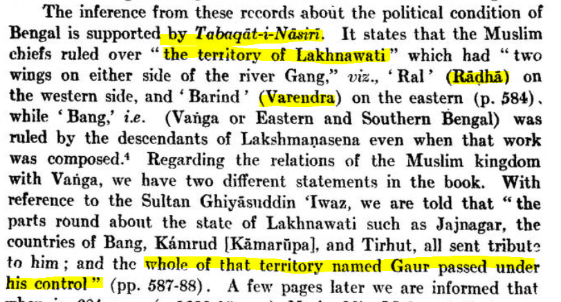 Ruchika is mocking the great Hindu king of Bengal Lakshman Sen ...