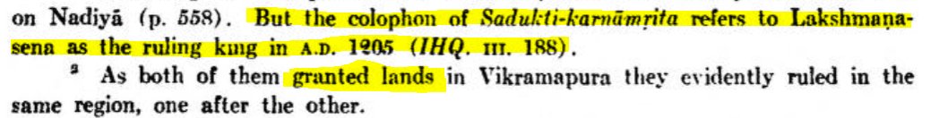 Ruchika is mocking the great Hindu king of Bengal Lakshman Sen ...