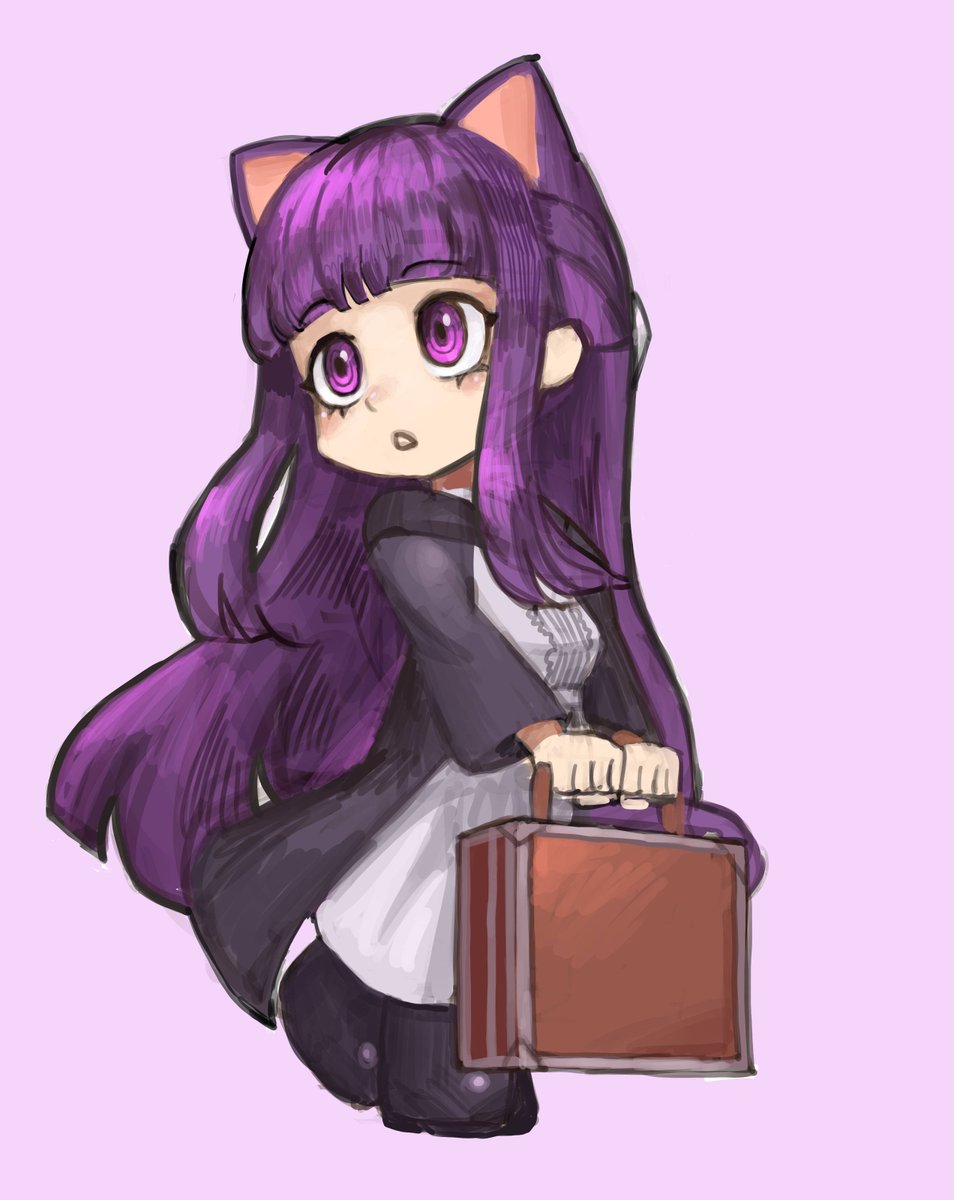 「Frieren and Fern Neko chibis」|Saiykikのイラスト