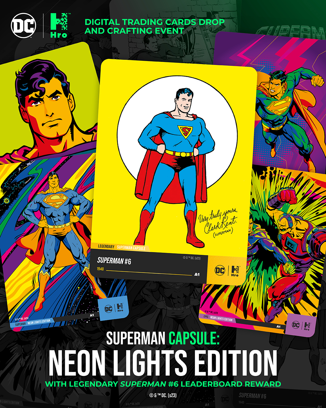 Superman Trading Card Front And Back Cartamundi Launches Newest