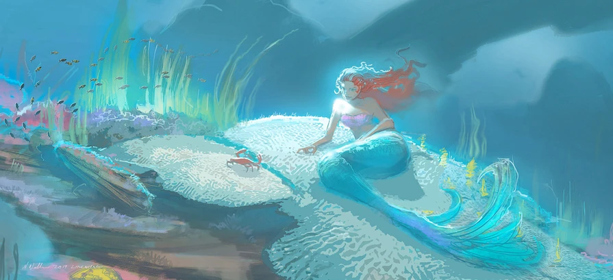 The Little Mermaid Concept Art 3163