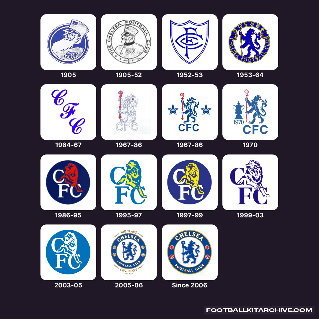 History Of All Logos All Chelsea Logos Manchester City V Chelsea FC: 4
