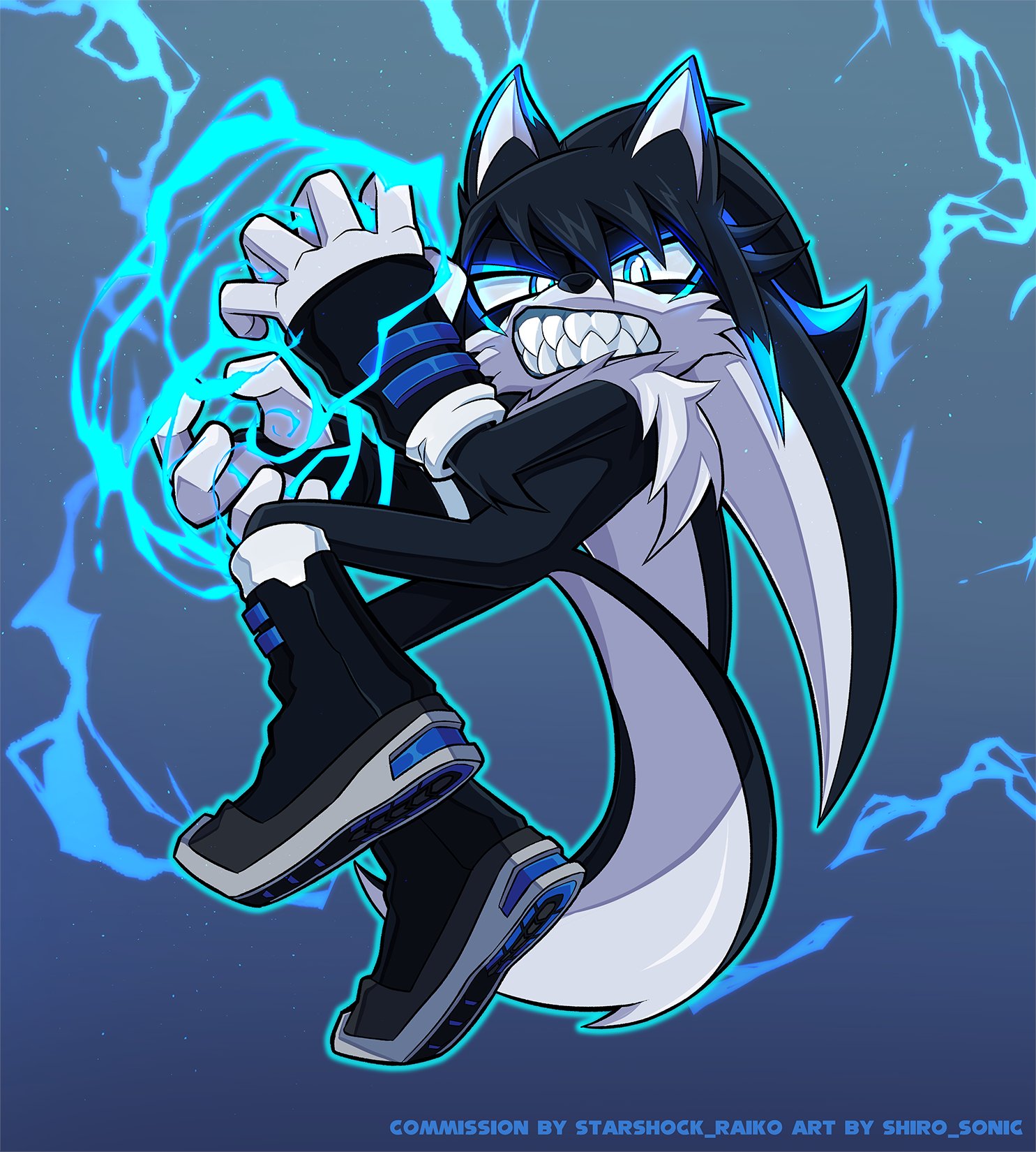 Sonic Characters As Wolves