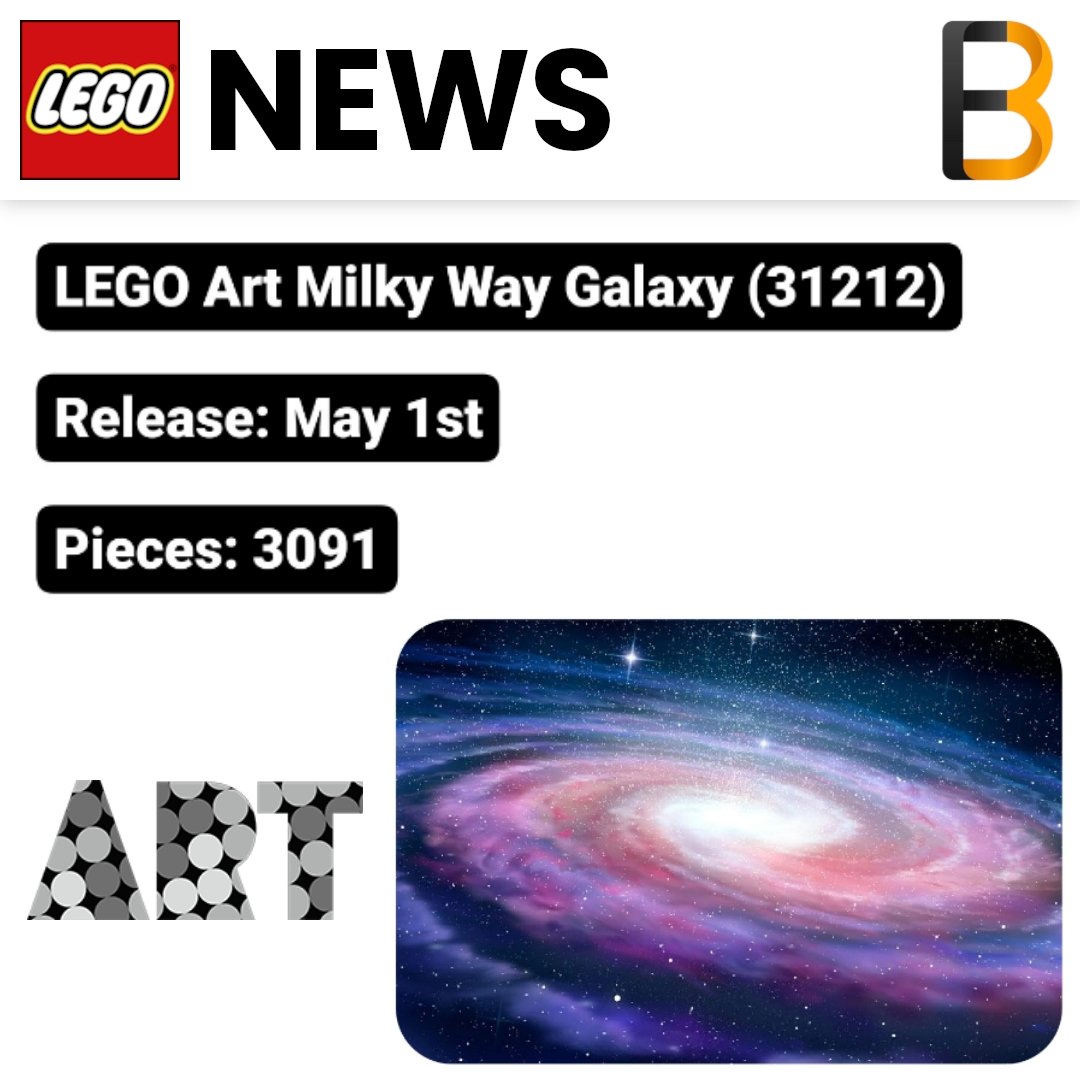 The Milky Way Galaxy Lego
