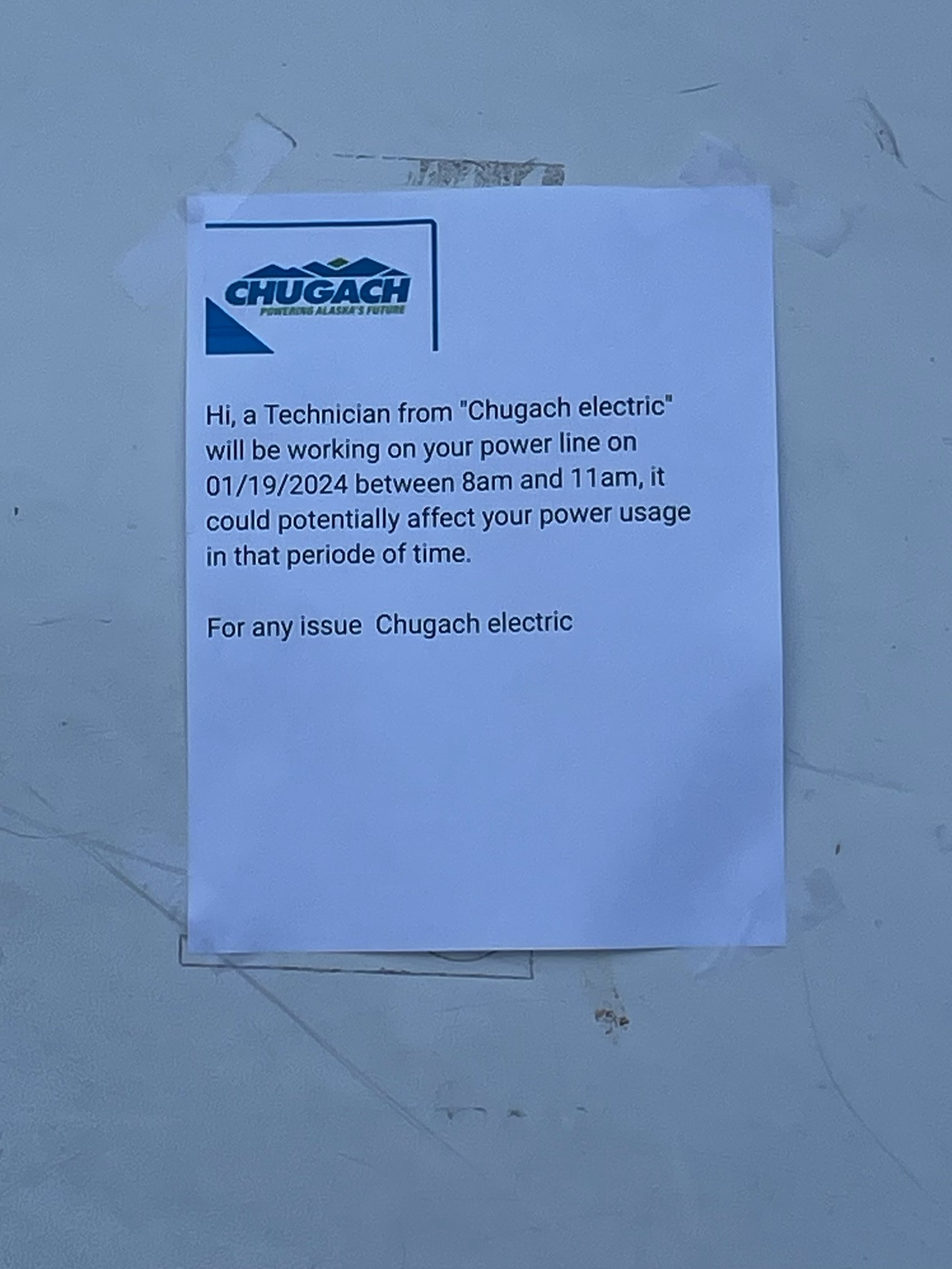 Chugach Electric Login