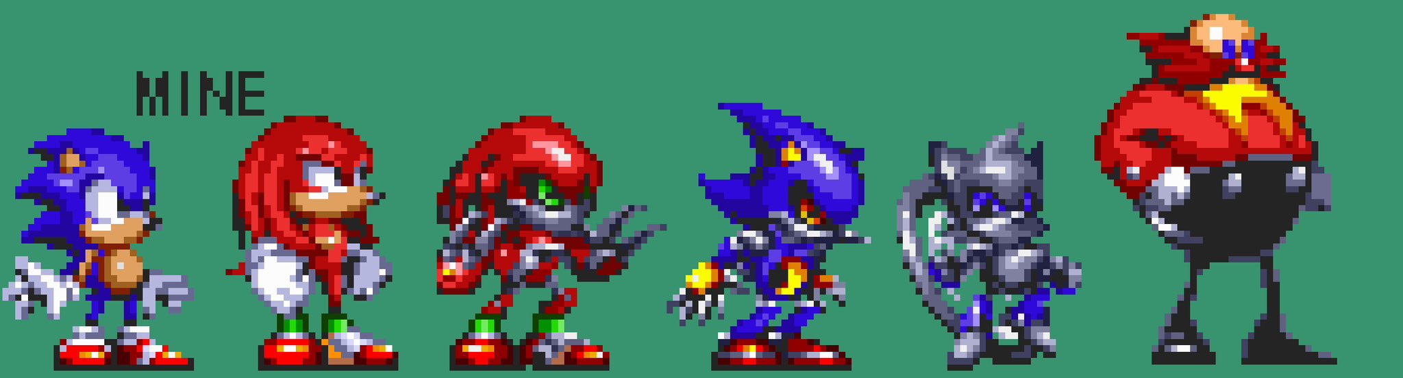 Custom Sonic Sprites