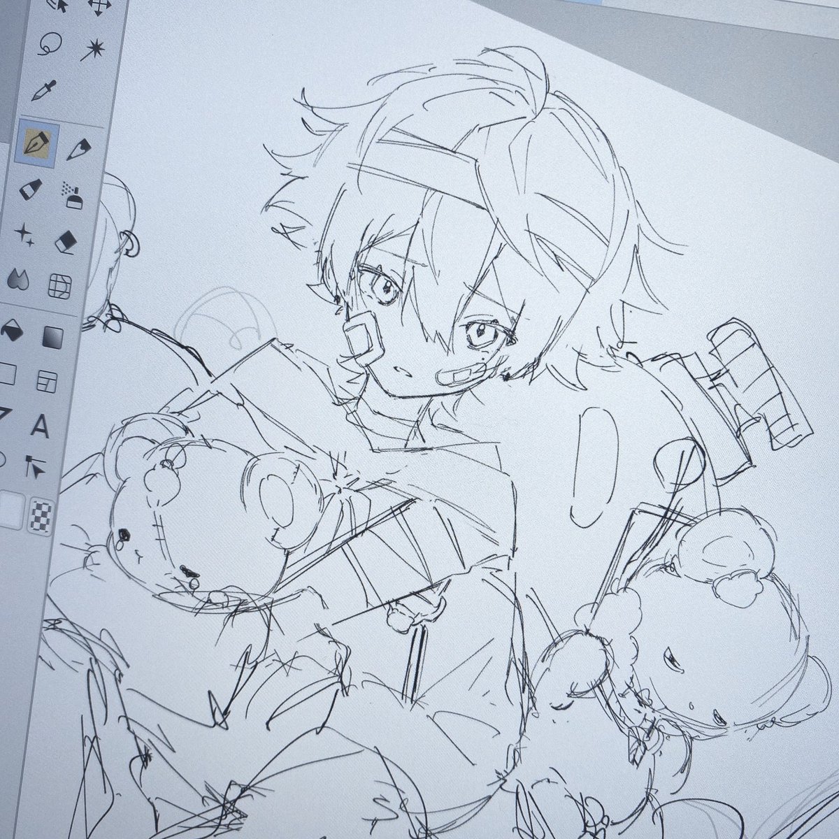 ️‍🩹🤕🩹」なさ｜名ﾃｨｱ「E01」・ｺﾐﾃｨｱ151「か74a」の漫画