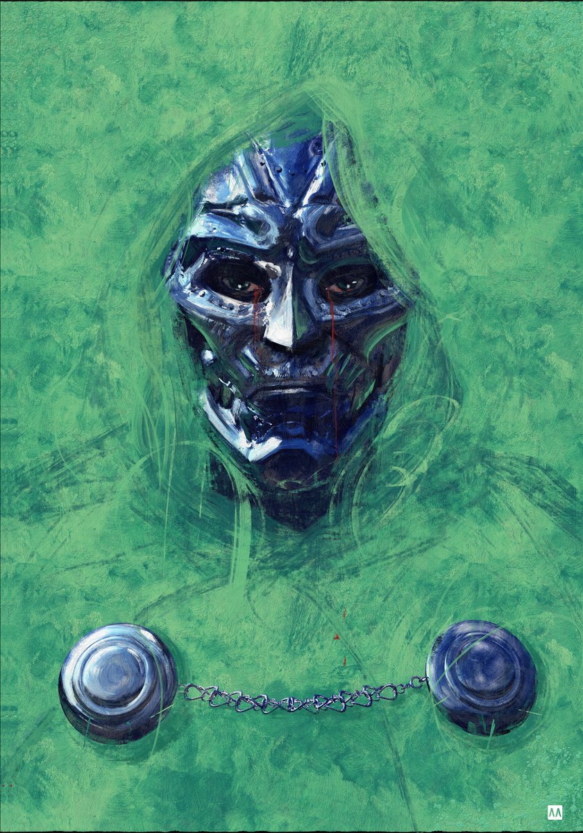 「Doctor Doom MF DOOM」|Anthony Azekwohのイラスト