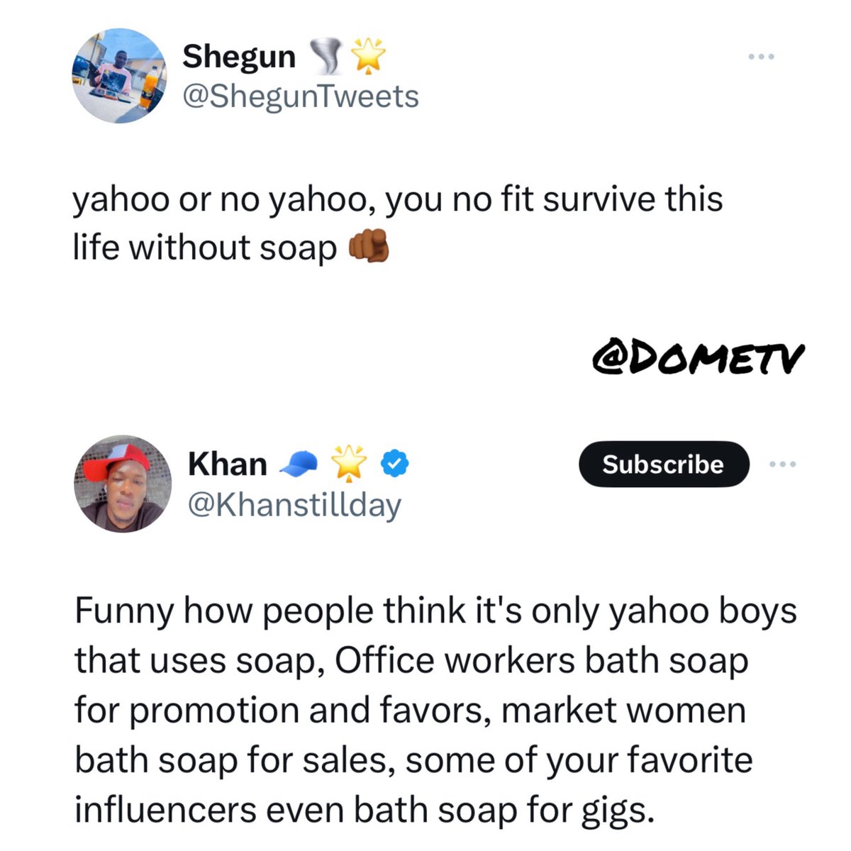 Twitter funny replies/videos. 1. Nigerians and South Africans join ...