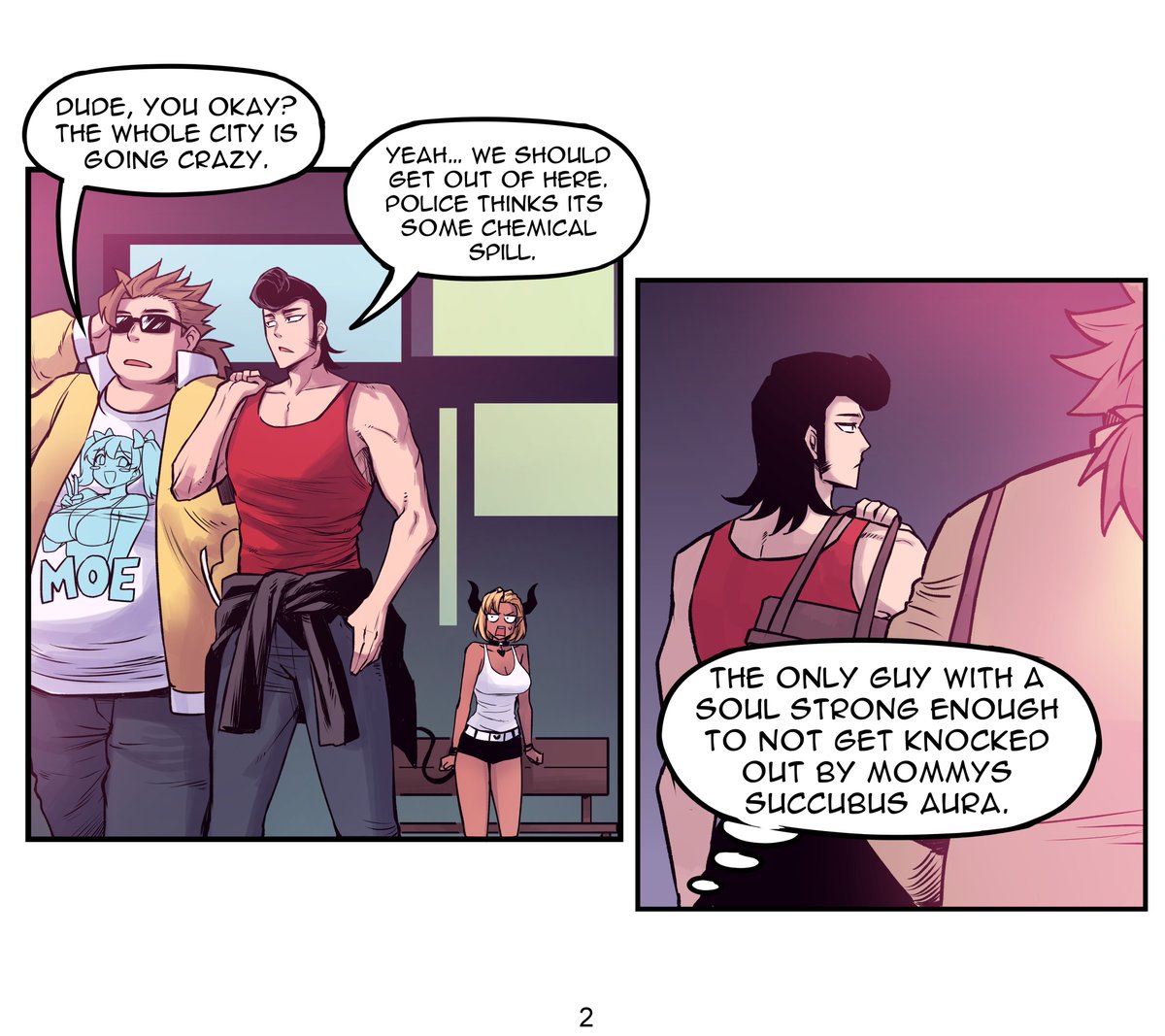 「Succubus x Delinquent [12/30]」Merryweather Mediaの漫画