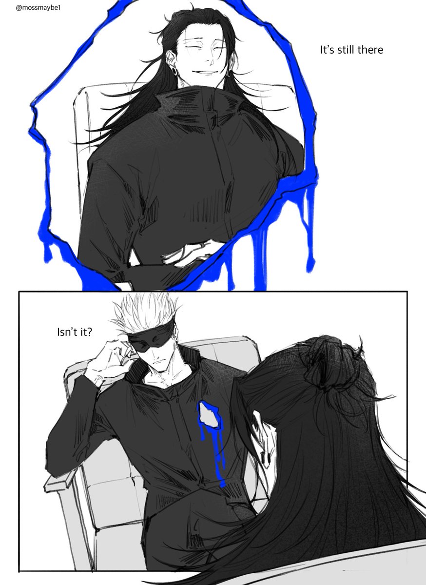 「Geto sensei from my new short comic wip 」moss 몼 🍀の漫画