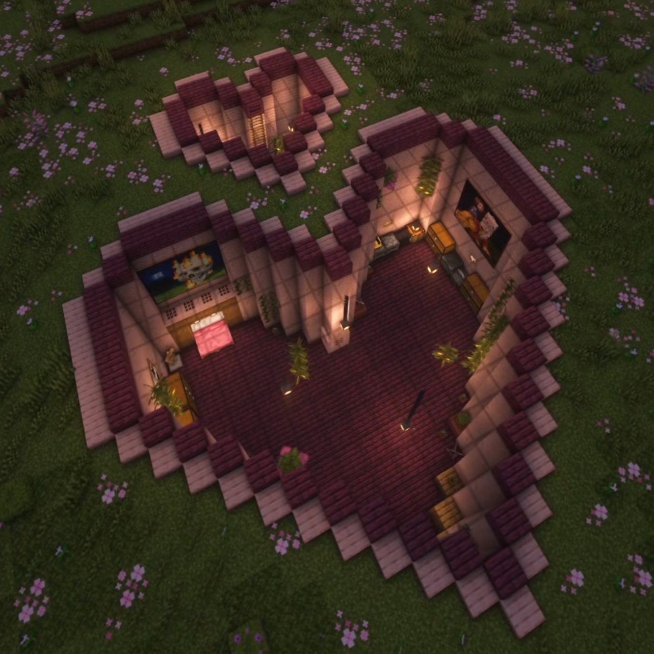 Cute Heart House Love House Heart Home Love Icons