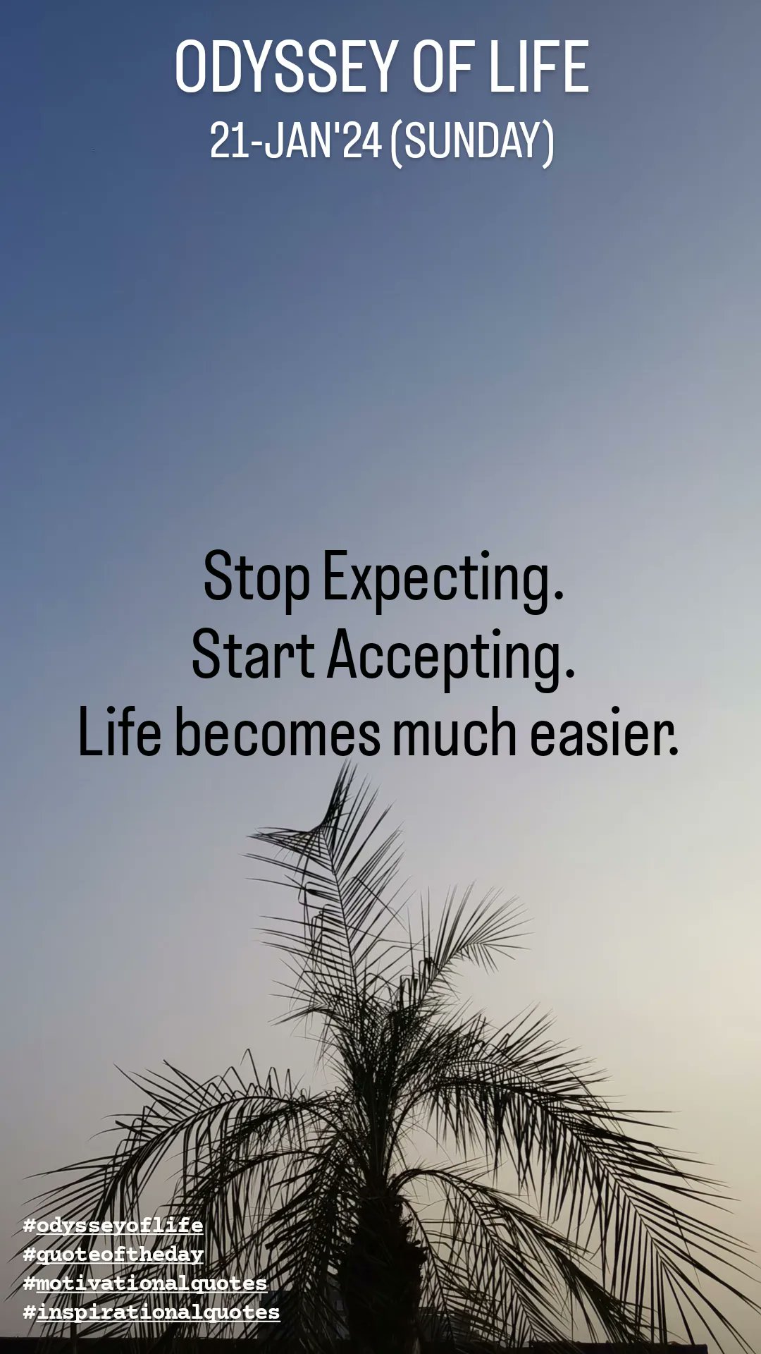 Stop Expecting From Others Quotes Stop Expecting, Start Accepting!